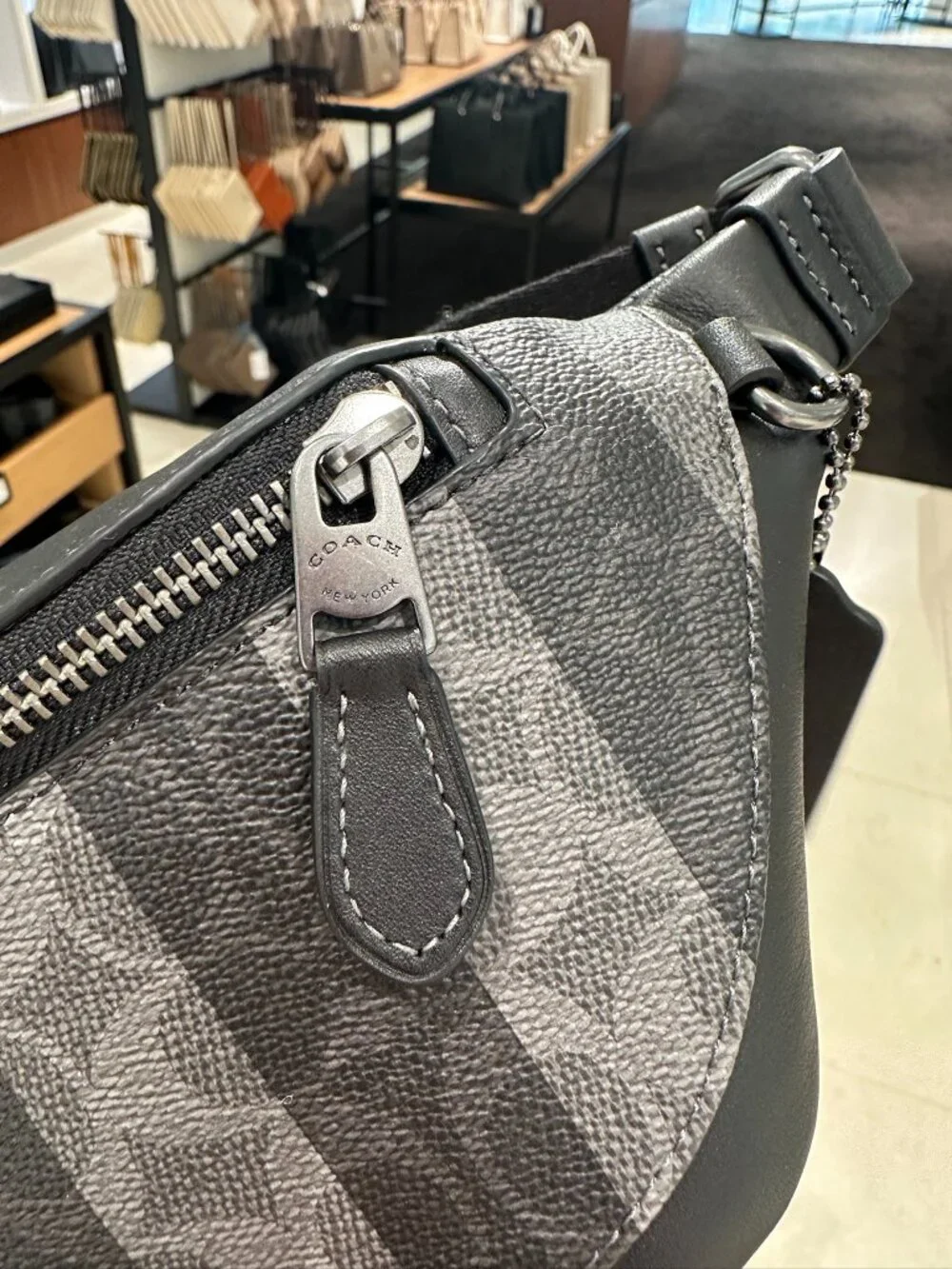 Coach | Bags | Nwt Coach Ceb34 Mens Warren Mini Belt Bag In Signature ...